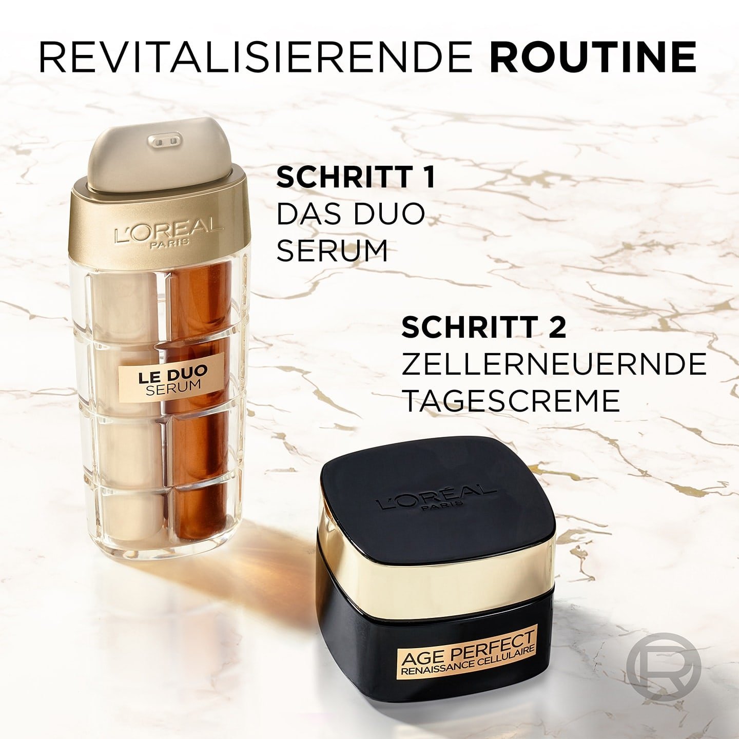 Age Perfect Anti-Aging Serum Le-Duo | L'Oréal Paris