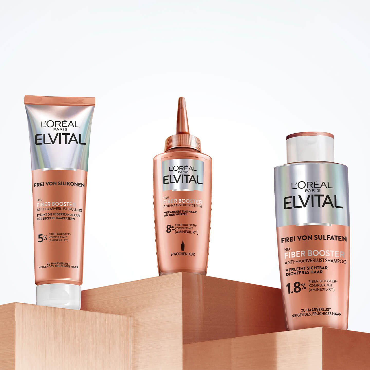 Elvital Fiber Booster Anti-Haarverlust Shampoo | L'Oréal Paris