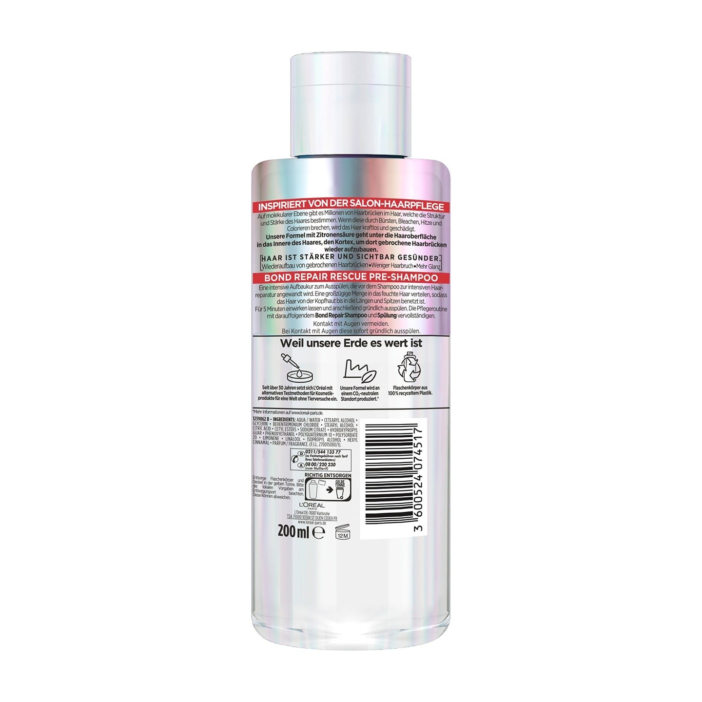 Elvital Repair Rescue Pre-Shampoo gegen Haarbruch | L'Oréal Paris