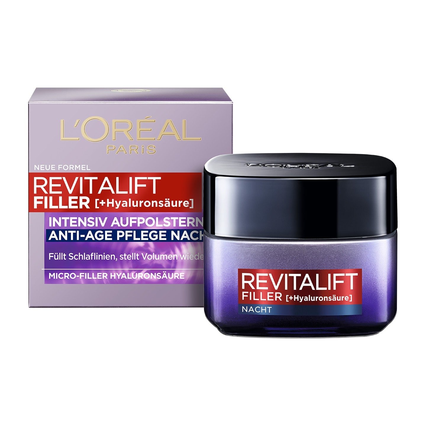 Revitalift Filler Nachtpflege mit Hyaluron | L'Oréal Paris